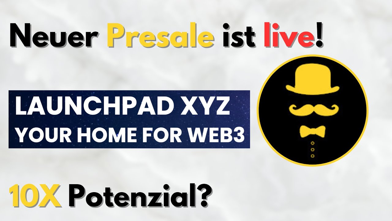 Neuer Presale! ⚡️| Das ist Launchpad XYZ (LPX) 📈| Lernplattform für ...