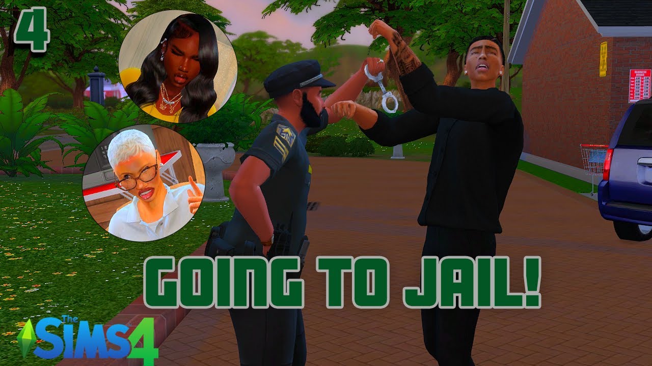 NEW HE GOT ARRESTED TWICE!🚨🤬😱| ALL MINE EP. 4| Sims 4 LP| Runaway Teen ...
