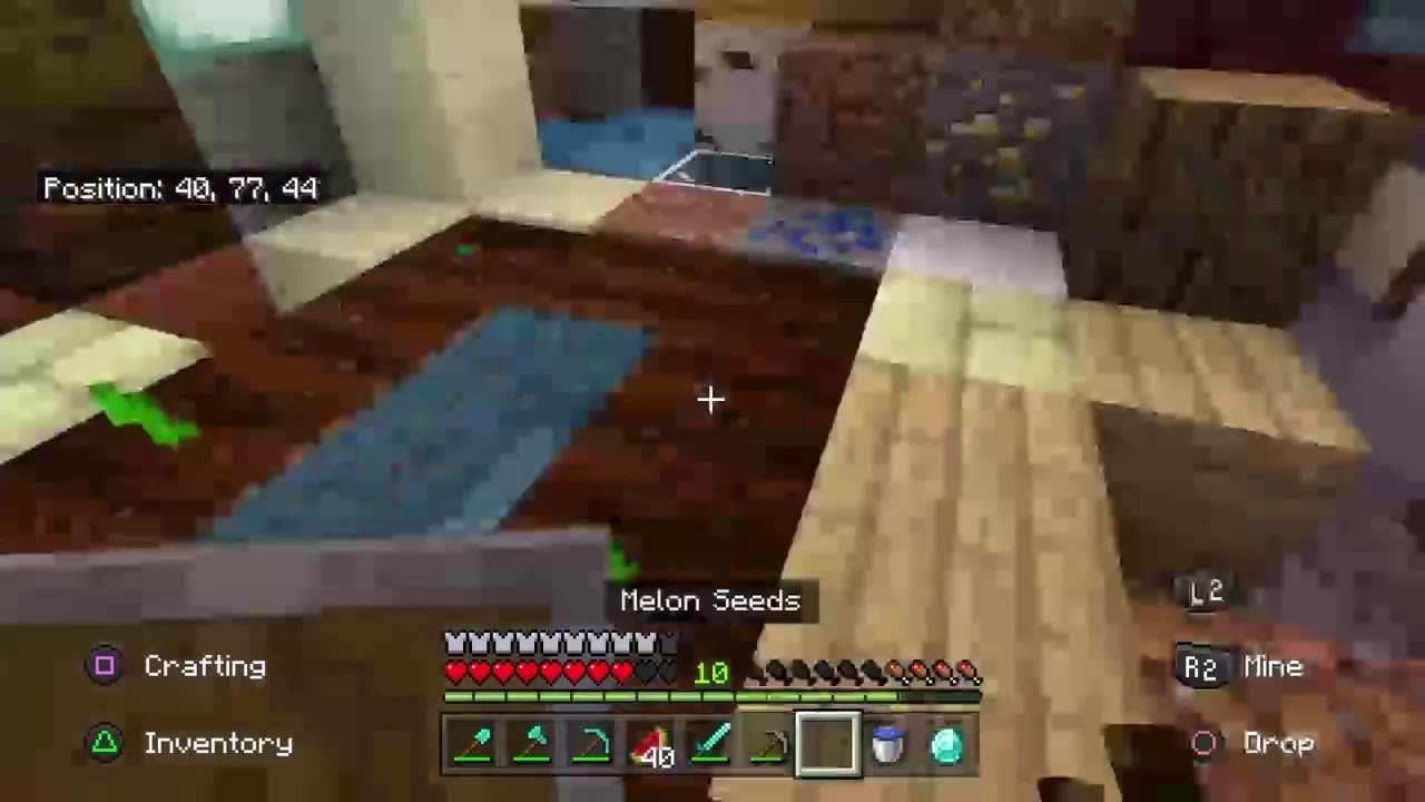 Minecraft falling blocks ep2 - YouTube