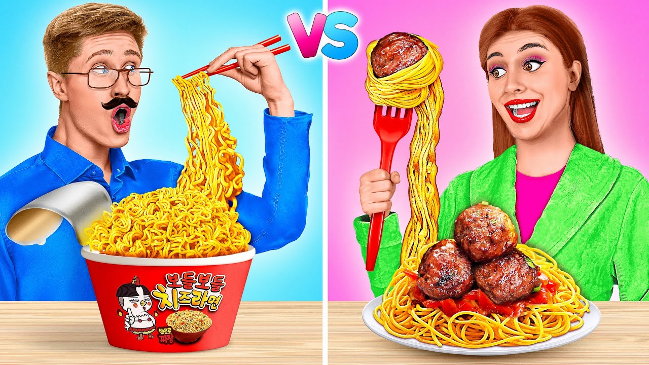 Mama vs Papa: Koch-Challenge | Geheime Kochtipps & Einfache Rezepte von ...
