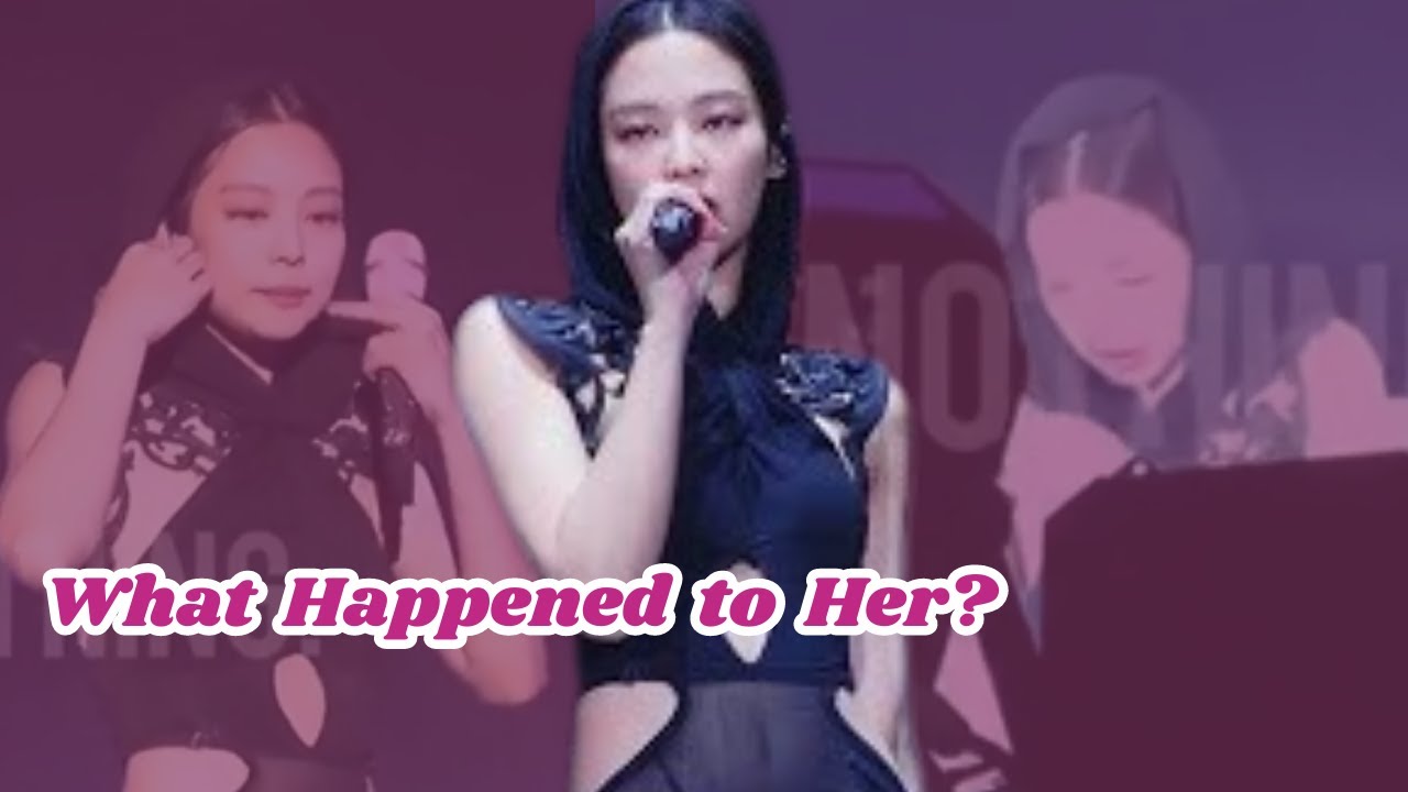 BLACKPINK's Jennie Crying During Her Performance in England - YouTube