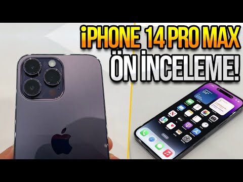 iPhone 14 Pro Max ön inceleme! Türkiye'de İlk!