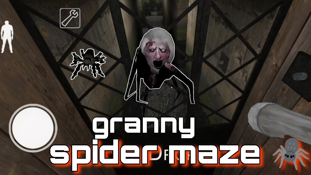 Granny spider 🕷️ maze full exploration || ASHI BHAI GAMING TELUGU || # ...