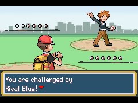 Pokémon Radical Red v3.01 - Rival Blue - YouTube