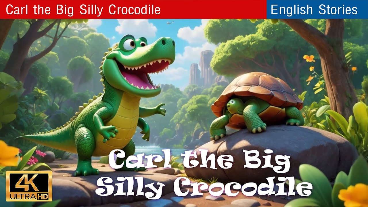 Carl the Big Silly Crocodile | Bedtime Stories for Toddlers ...