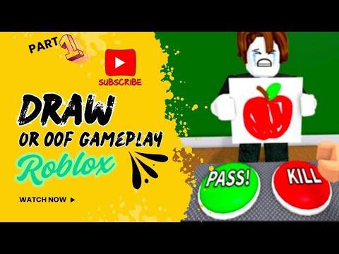 Draw or oof gameplay Roblox part 1 - YouTube
