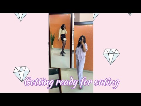 Getting ready for outing | styling hack | casual look | trendy fashion ...