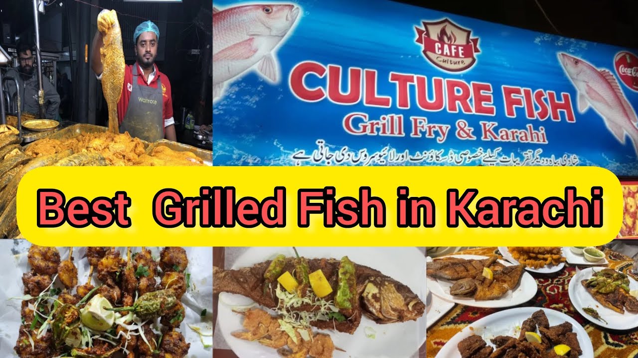 Famous Grilled Fish and Prawns | Seafood | Hassan Square Fish Point ...