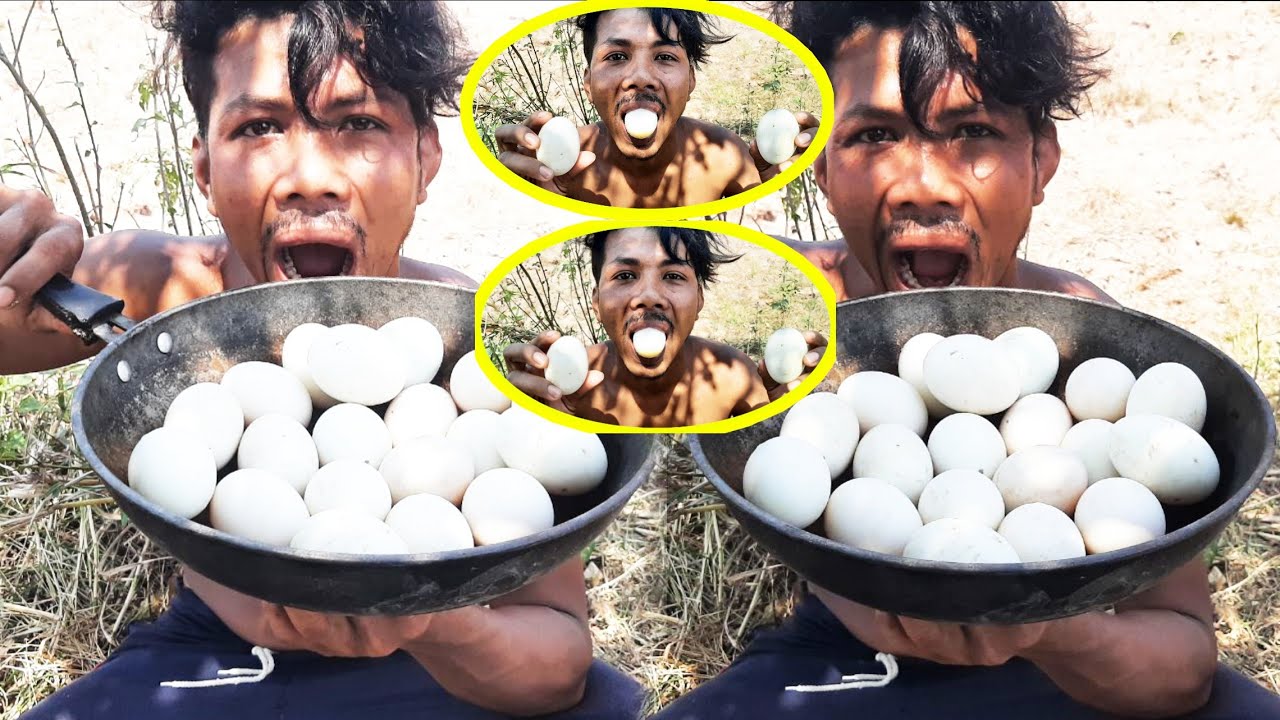 Boiling Duck Eggs Recipe - Cooking Balut - Unique Skills - YouTube