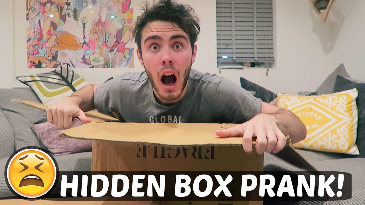HIDDEN BOX PRANK ON SISTER - YouTube
