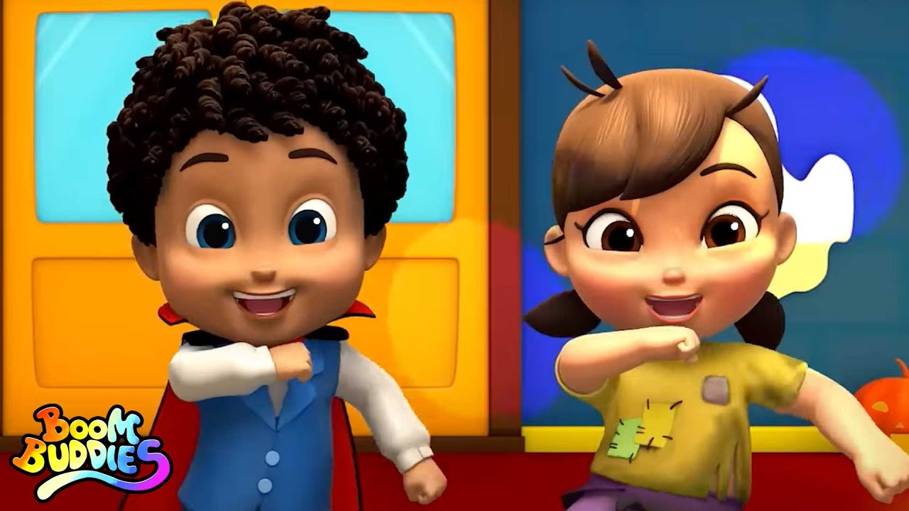 Boom Buddies Festa Monstro + Rima Divertida de Halloween Para Crianças ...