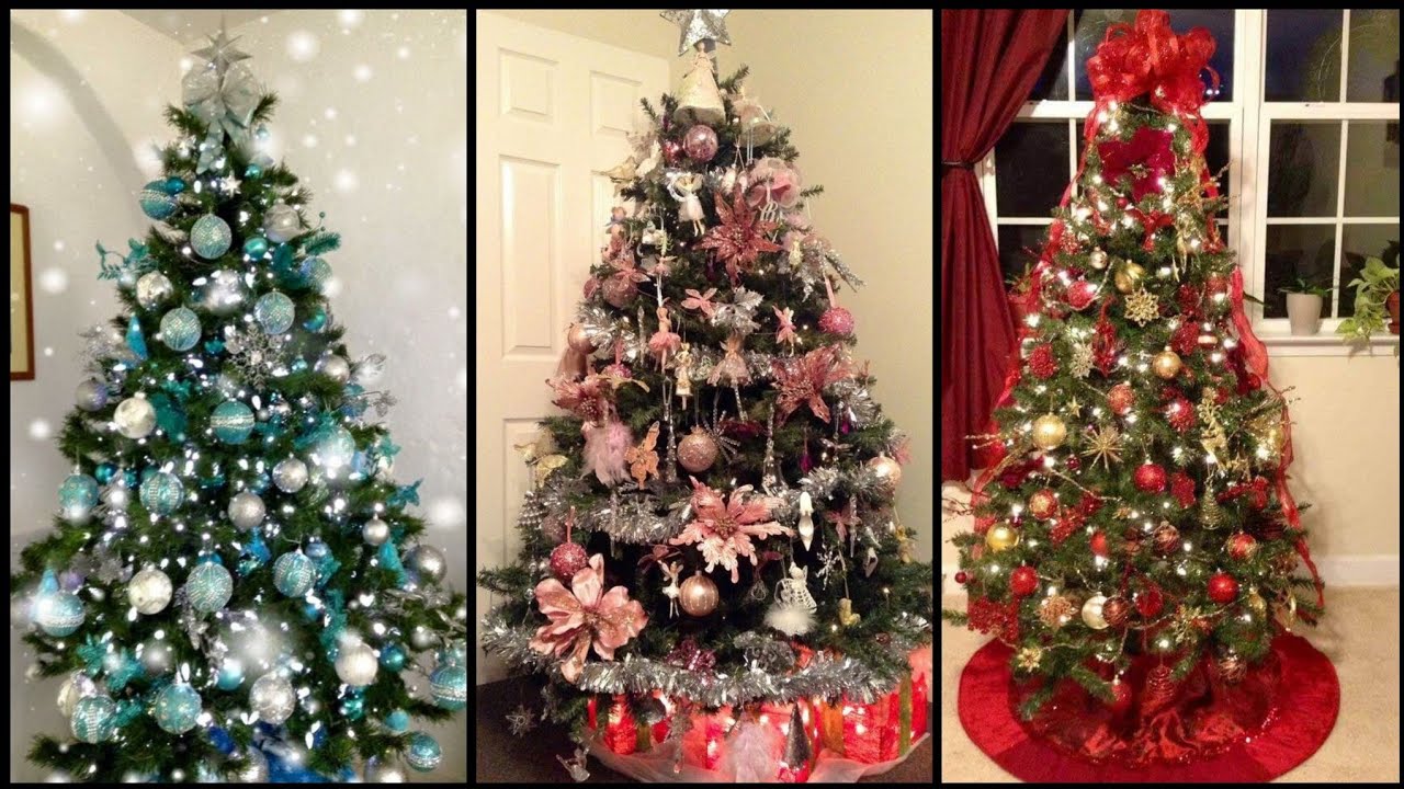Top 10! Christmas Tree Designs And Decorating Idea's!! Latest Chirstmas ...