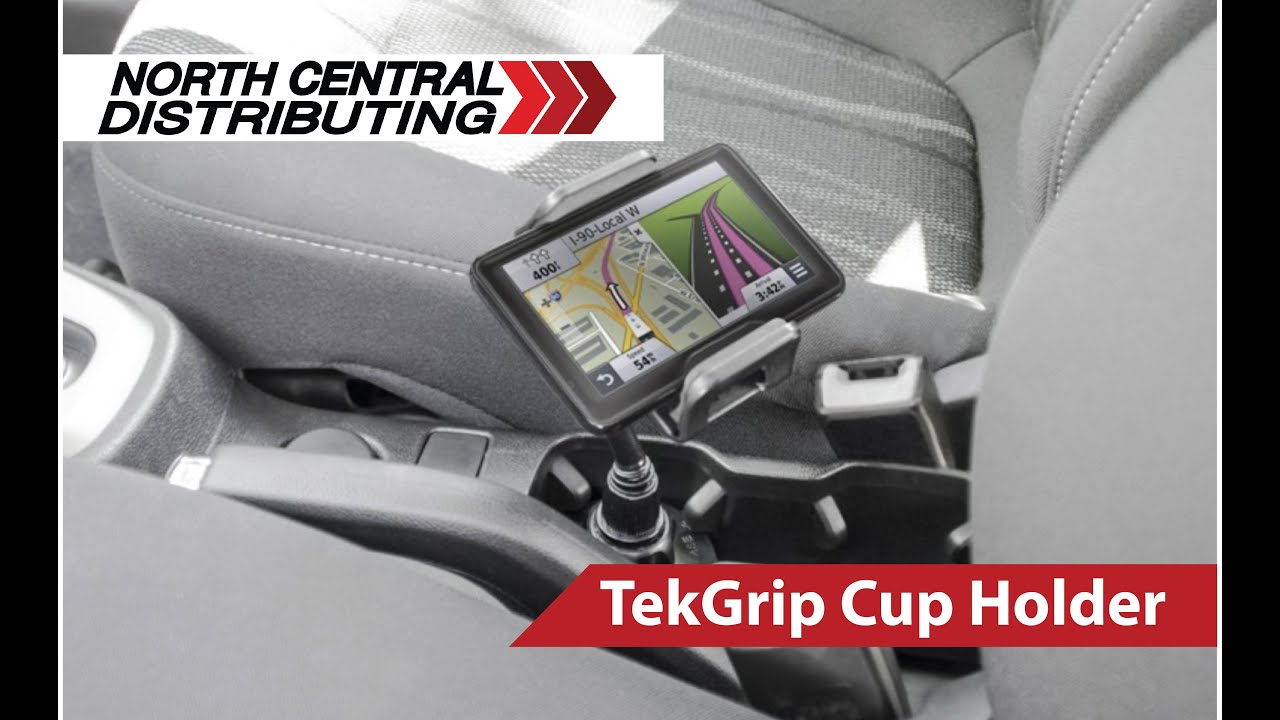 Bracketron TekGrip Cup Holder Mount - YouTube