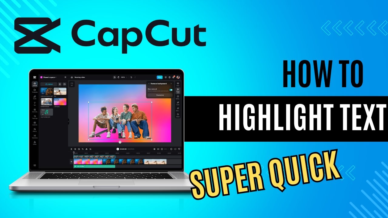 How to Highlight Text in CapCut (Quick & Easy Tutorial) - YouTube