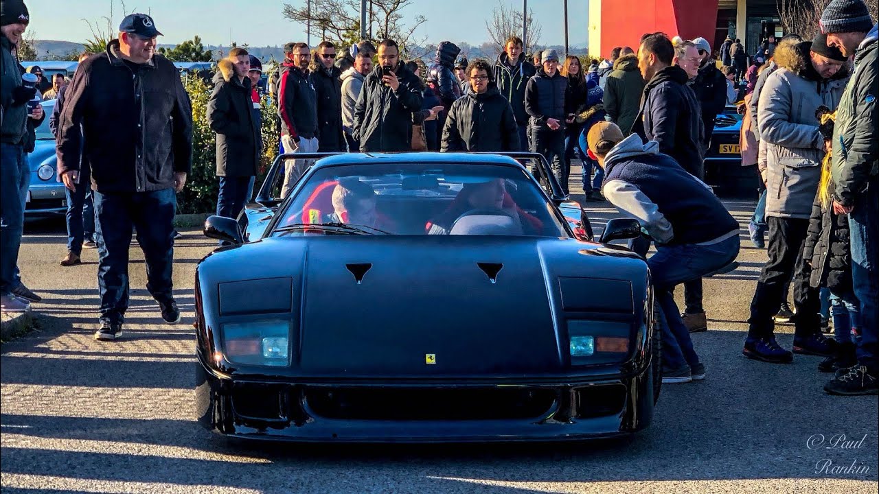 The Greatest Supercar Comes To Cars And Coffee Liverpool - YouTube