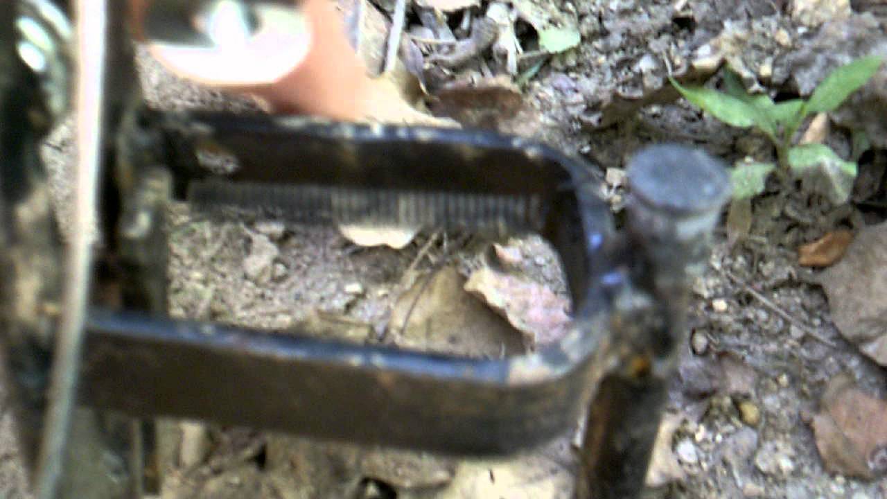snare trap with quick release - YouTube