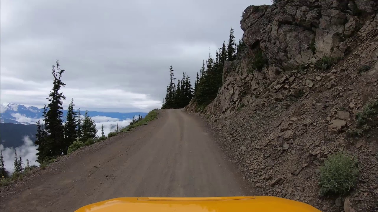 Hurricane Ridge visitor center to Obstruction point Olympic National ...
