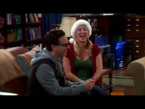 The Big Bang Theory Penny's Christmas gift to Sheldon - YouTube