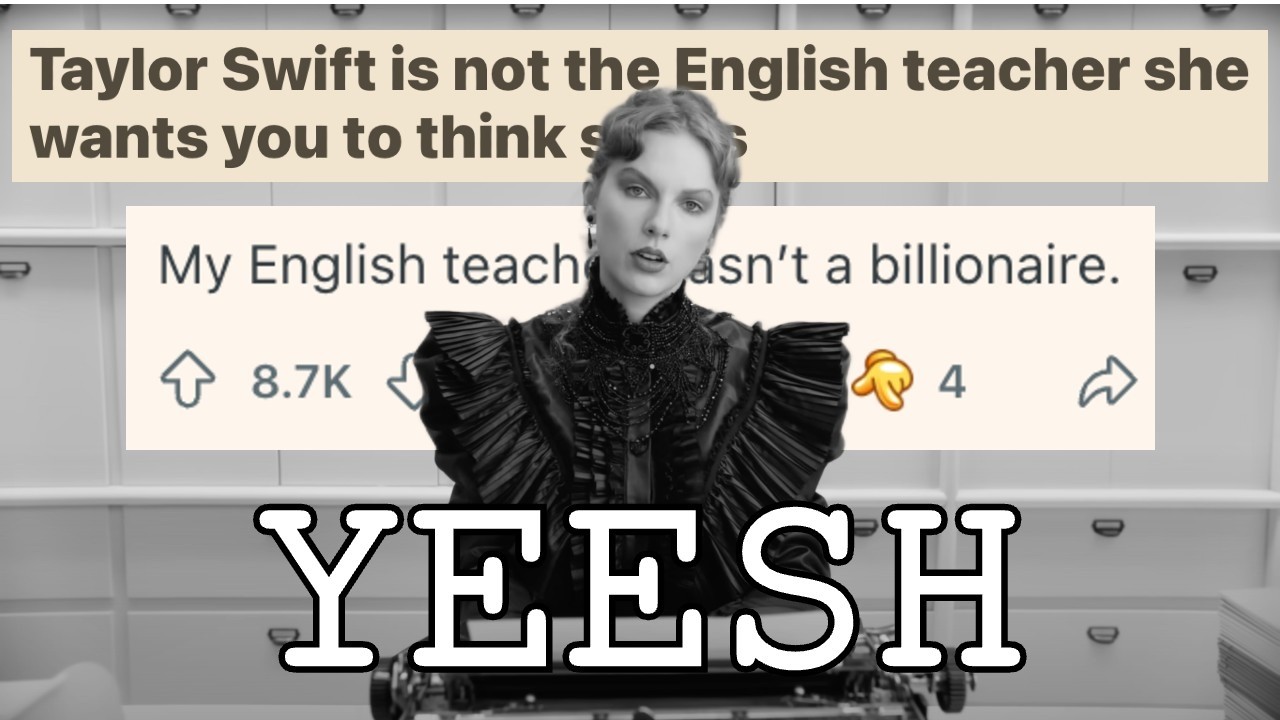 The Taylor Swift English Teacher Discourse - YouTube