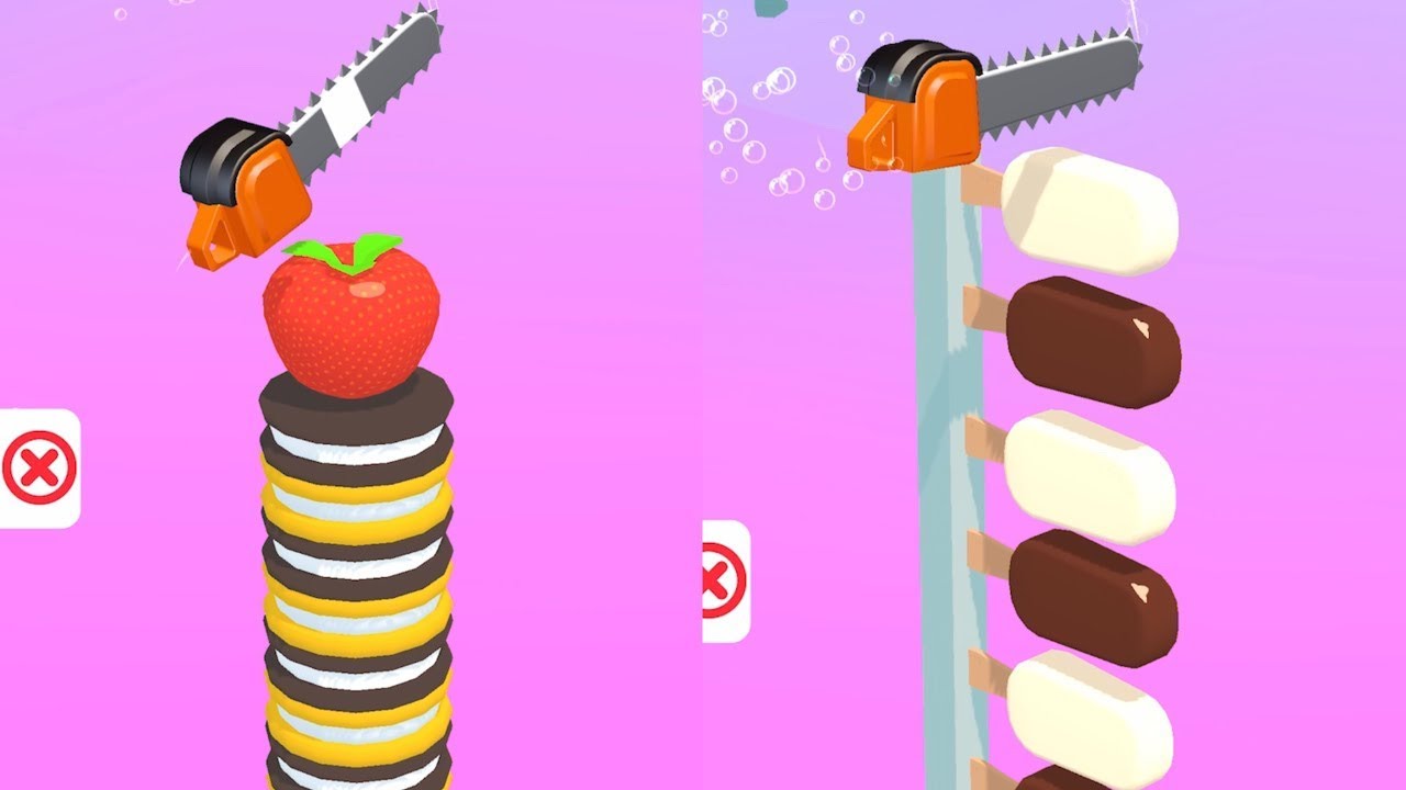 Slice It All - Very Satisfying And Relaxing ASMR Slicing Game - YouTube