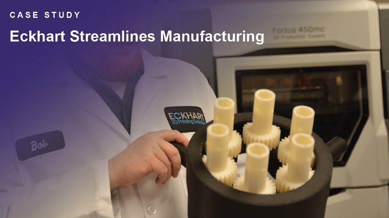 Stratasys Case Study: Eckhart | Streamlining Manufacturing | Purple Platypus - YouTube