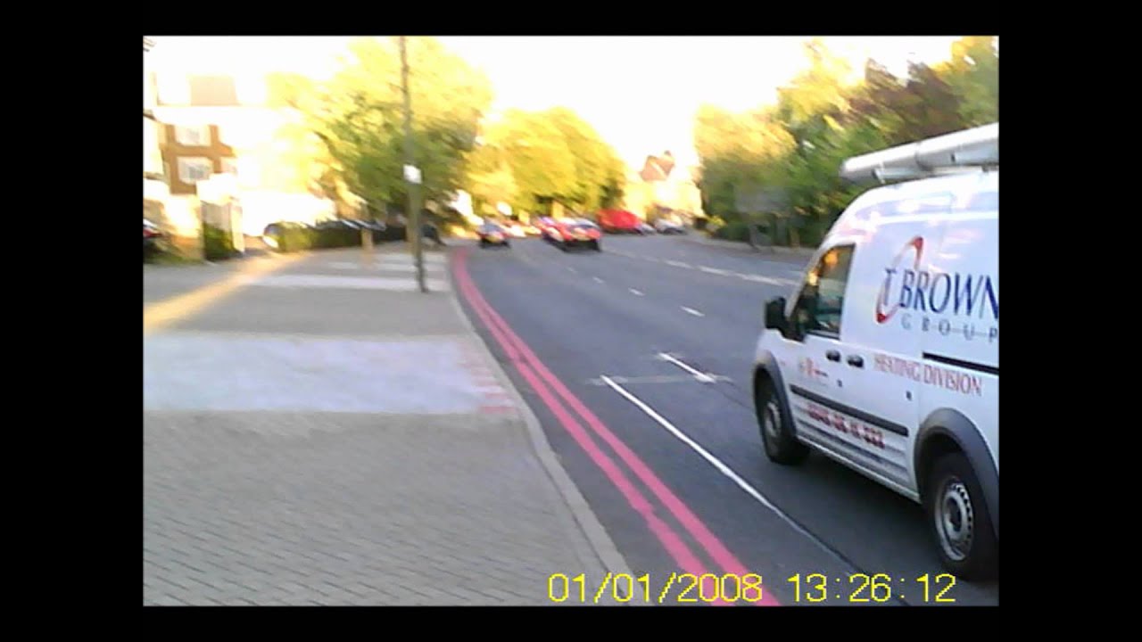 T Brown Group Van Driver On The Phone NL08 PGE - YouTube
