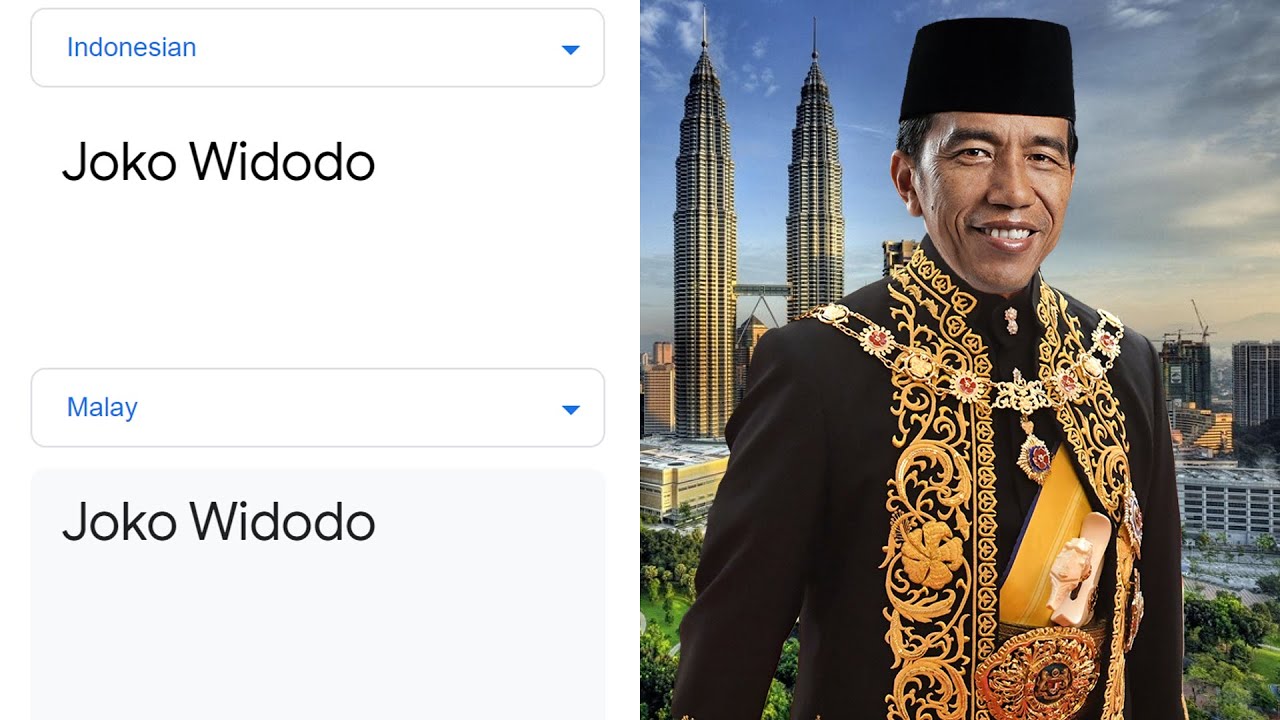 Joko Widodo in different languages meme (Part 2) - YouTube