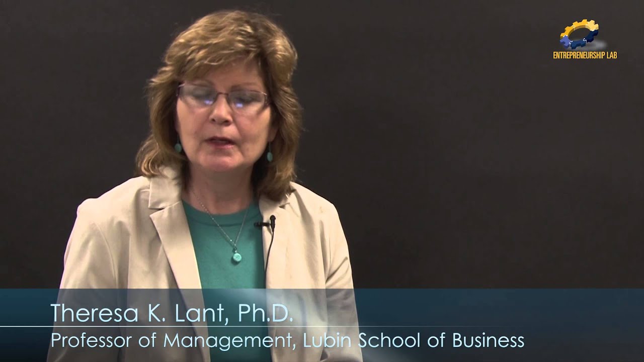 Entrepreneurial Cognition - Professor Theresa K. Lant - YouTube