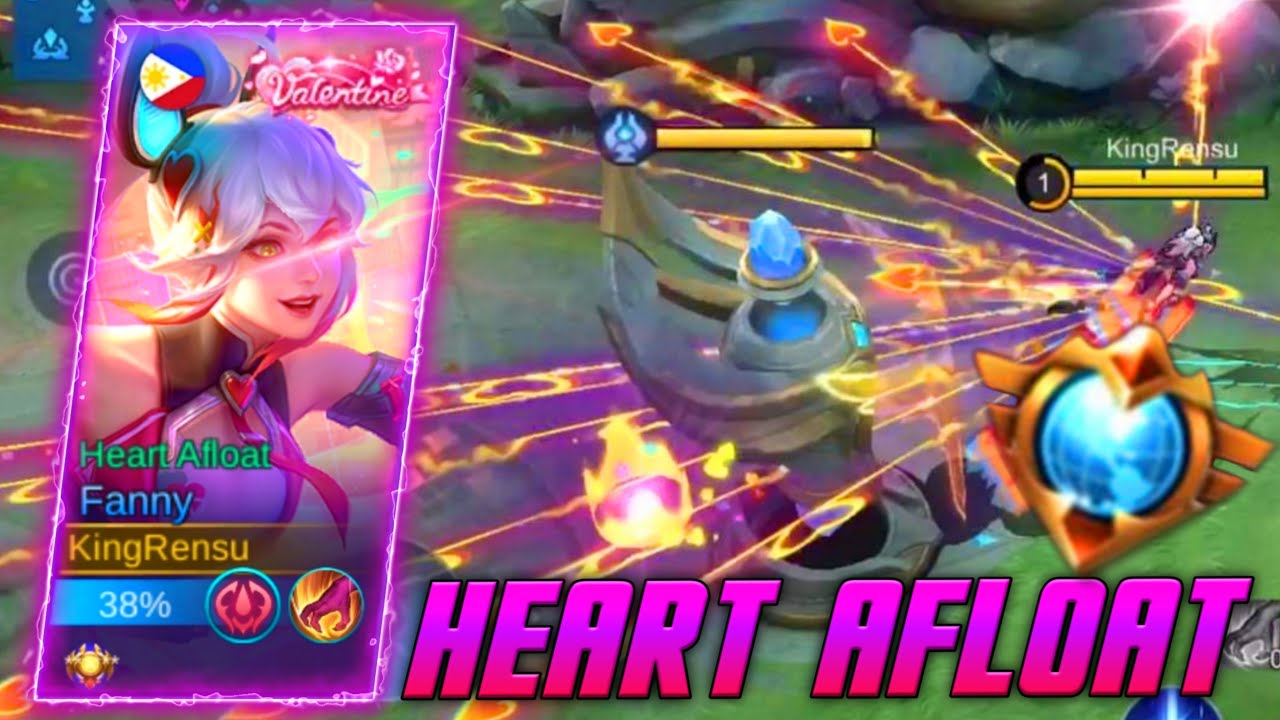 NEW FANNY VALENTINES SKIN!⚡| WORTH IT SKIN? | HEART AFLOAT | SOLO RANK ...