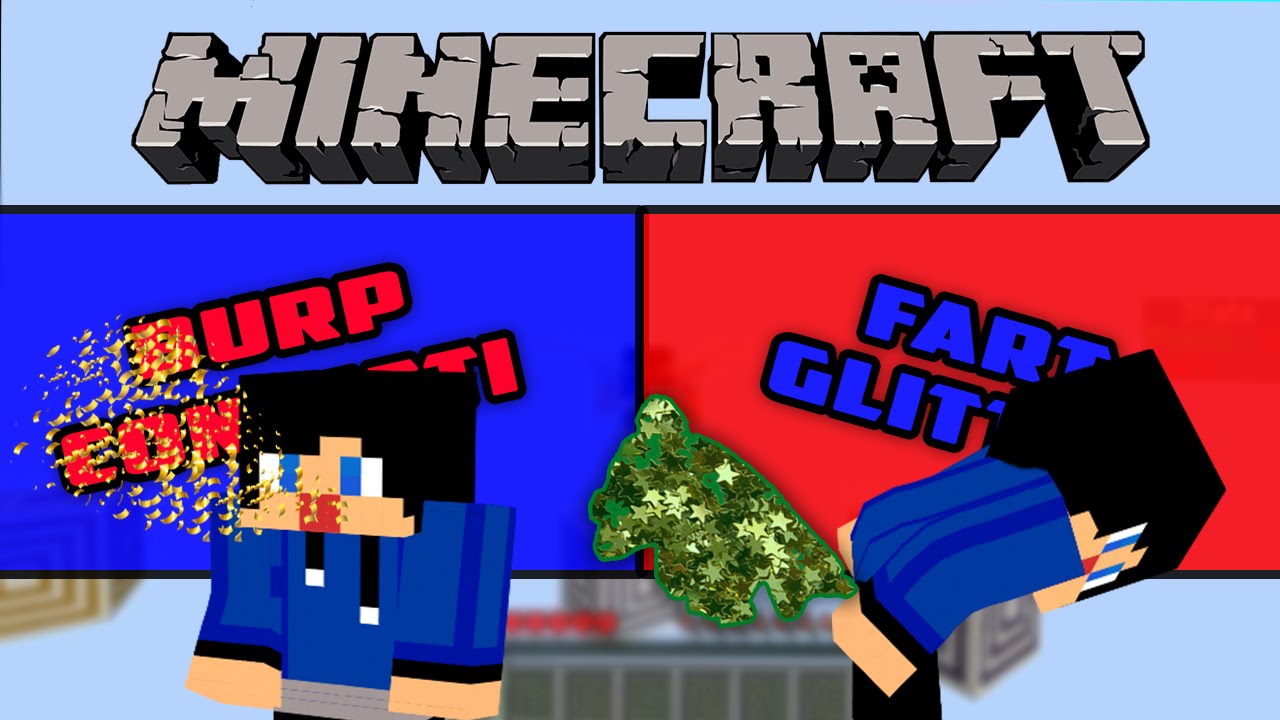 Minecraft: Burp Confetti Or Fart Glitter?! - Would You Rather - Custom ...