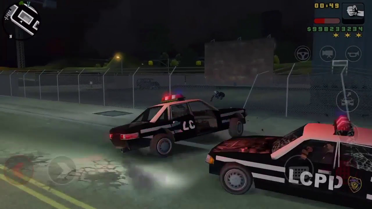 Grand Theft Auto Liberty City Stories Police Chase - YouTube