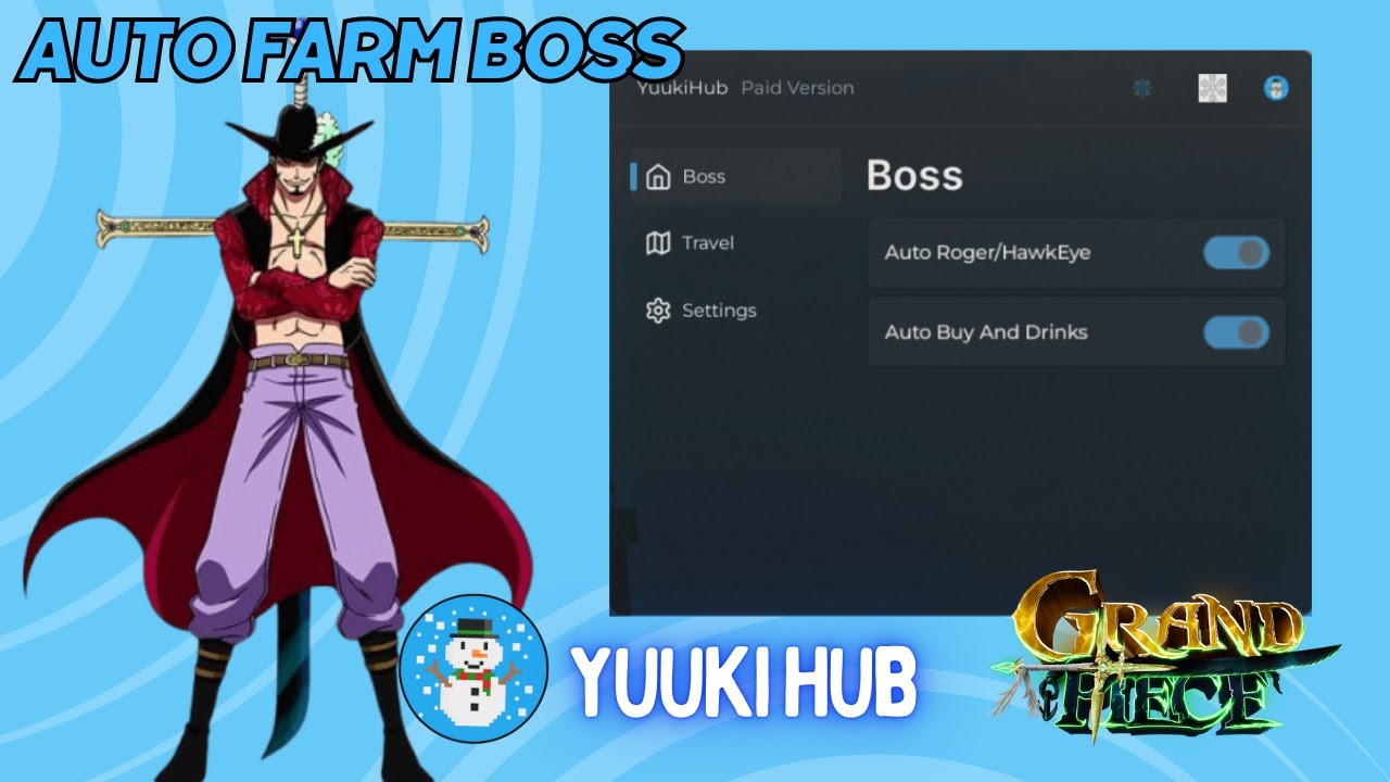 *GPO Script* Auto farm boss (New method), Easy get Yoru Ace | Yuuki Hub ...