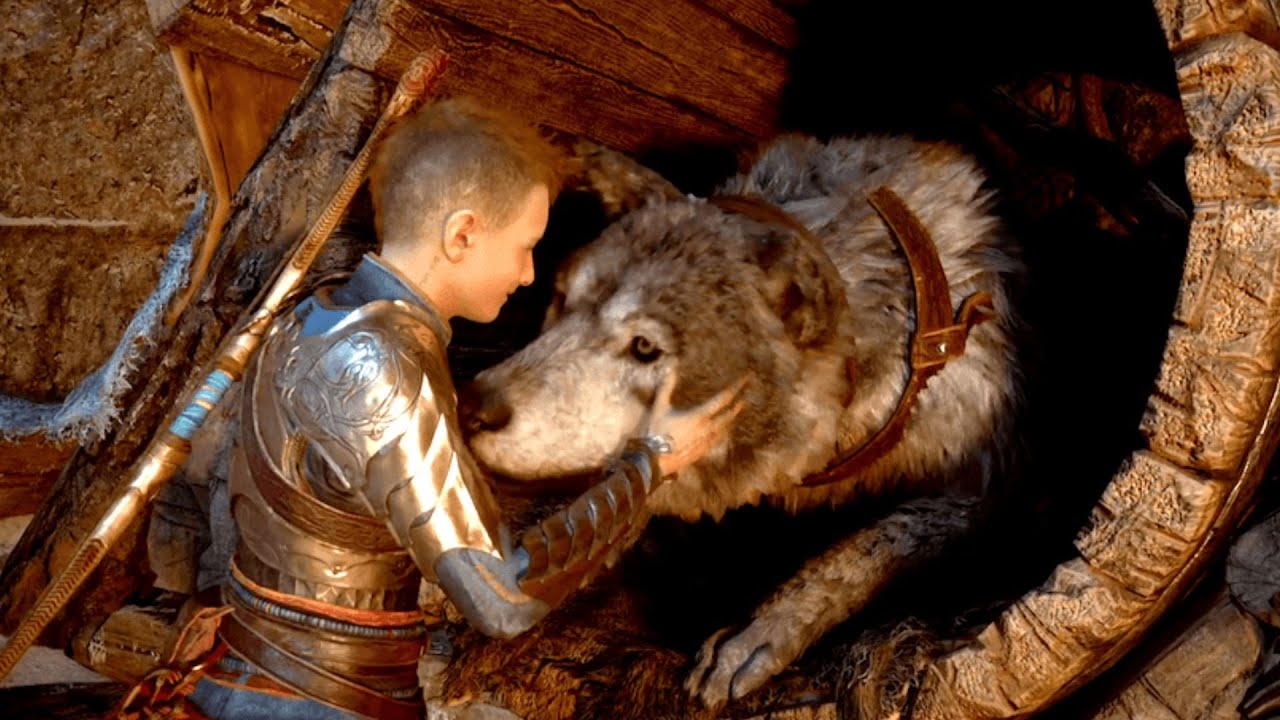 Did you know you can PET Atreus's WOLVES? - GOD OF WAR RAGNARÖK! - YouTube