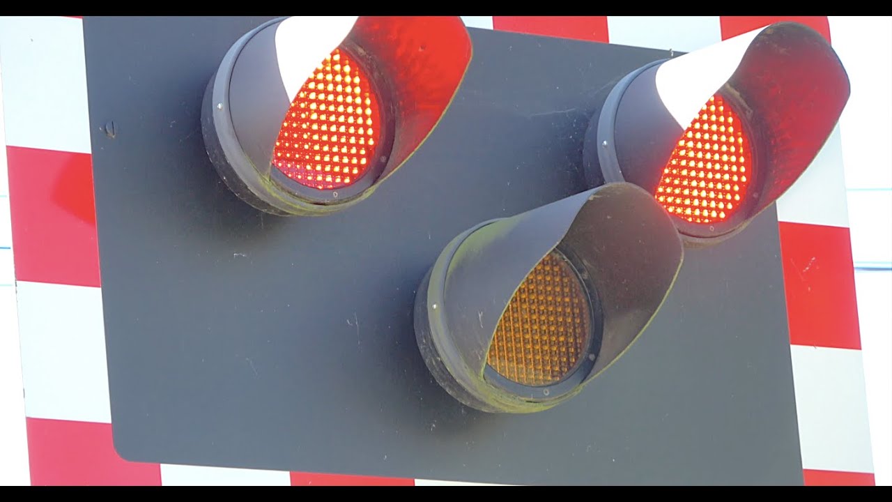 Maxey Level Crossing - YouTube