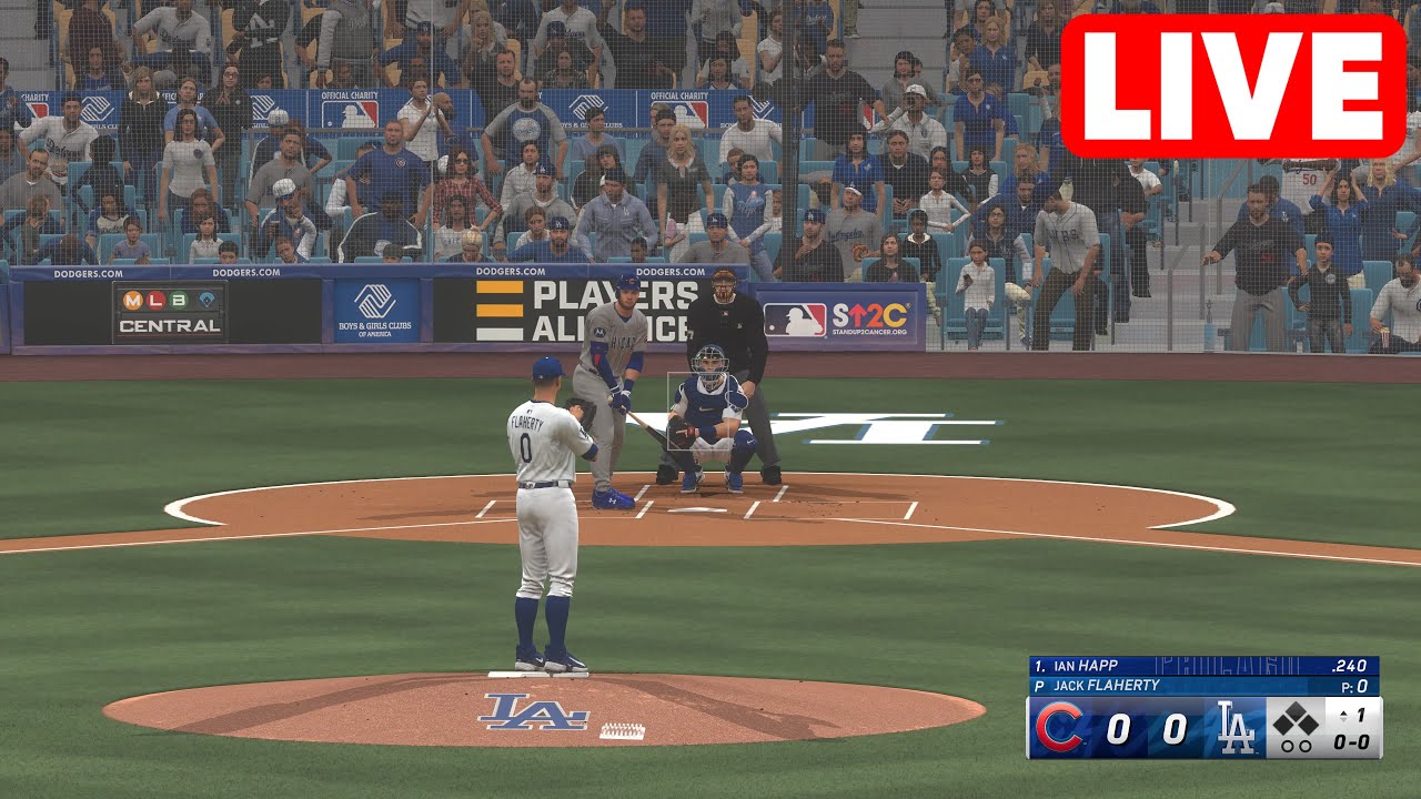 MLB LIVE🔴 Cubs vs. Dodgers - 20th February 2025 | MLB Full Game - MLB The Show 24 - YouTube