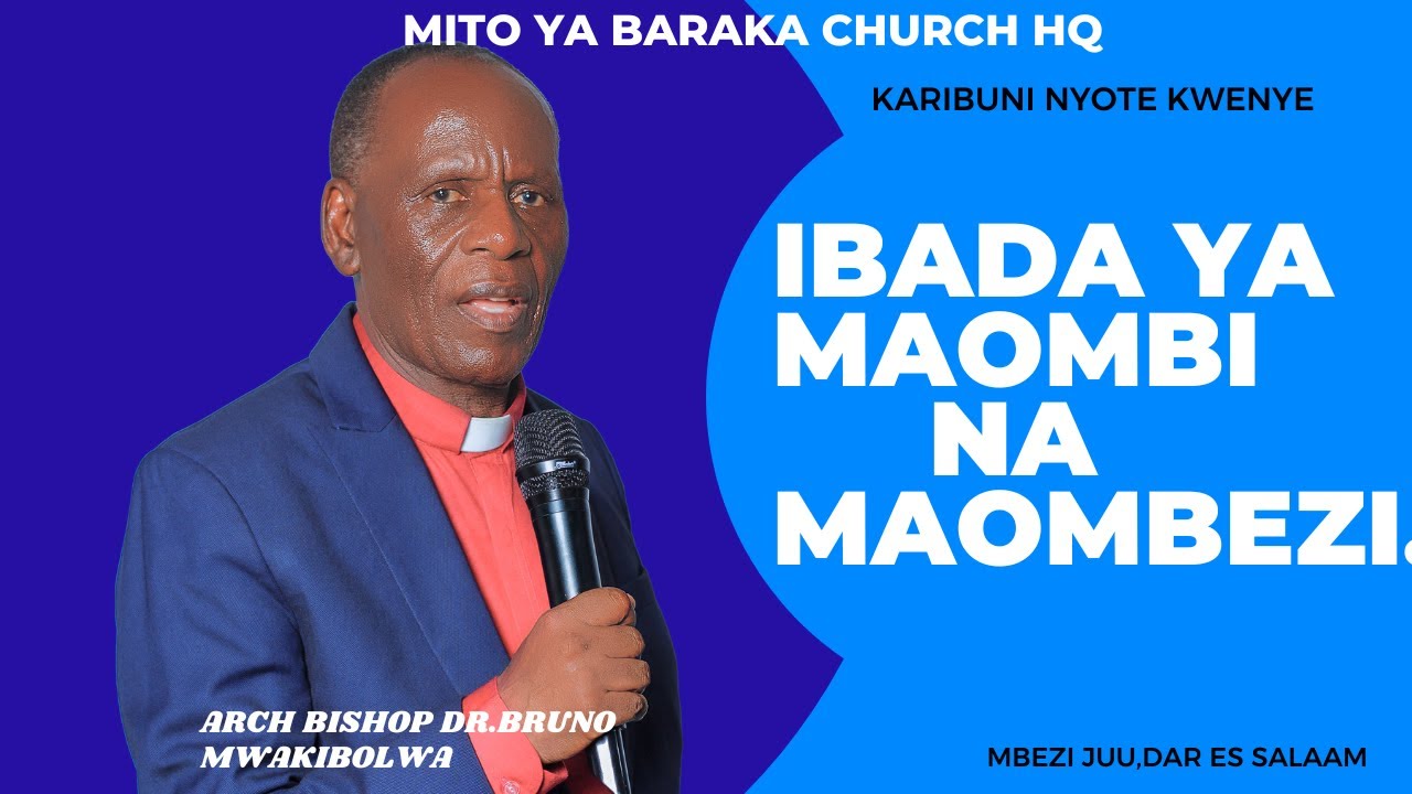Ibada ya Maombi Na Maombezi | Ijumaa Tarehe 18/07/2025 | Mito Ya Baraka Church HQ - YouTube
