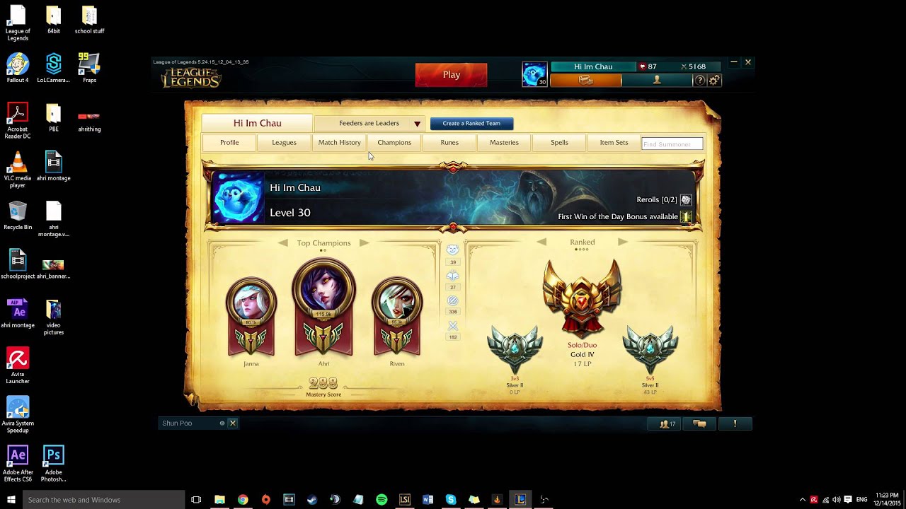 Patch 5.24 Ahri Runes and Masteries Update - YouTube