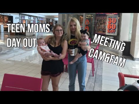 I MET ANOTHER TEEN MOM?! VLOG W CAM&FAM - YouTube