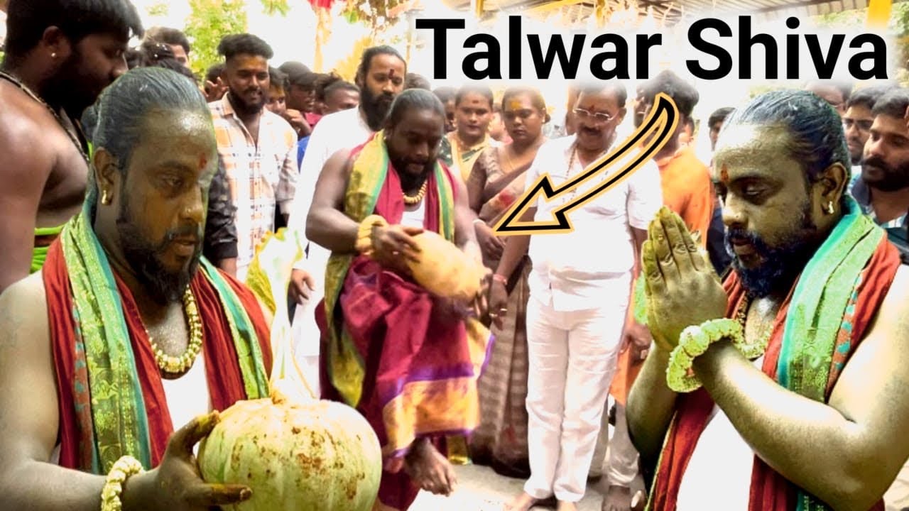 Talwar Shiva Potharaju Dance & Saman Puja before Golconda Bonalu ...