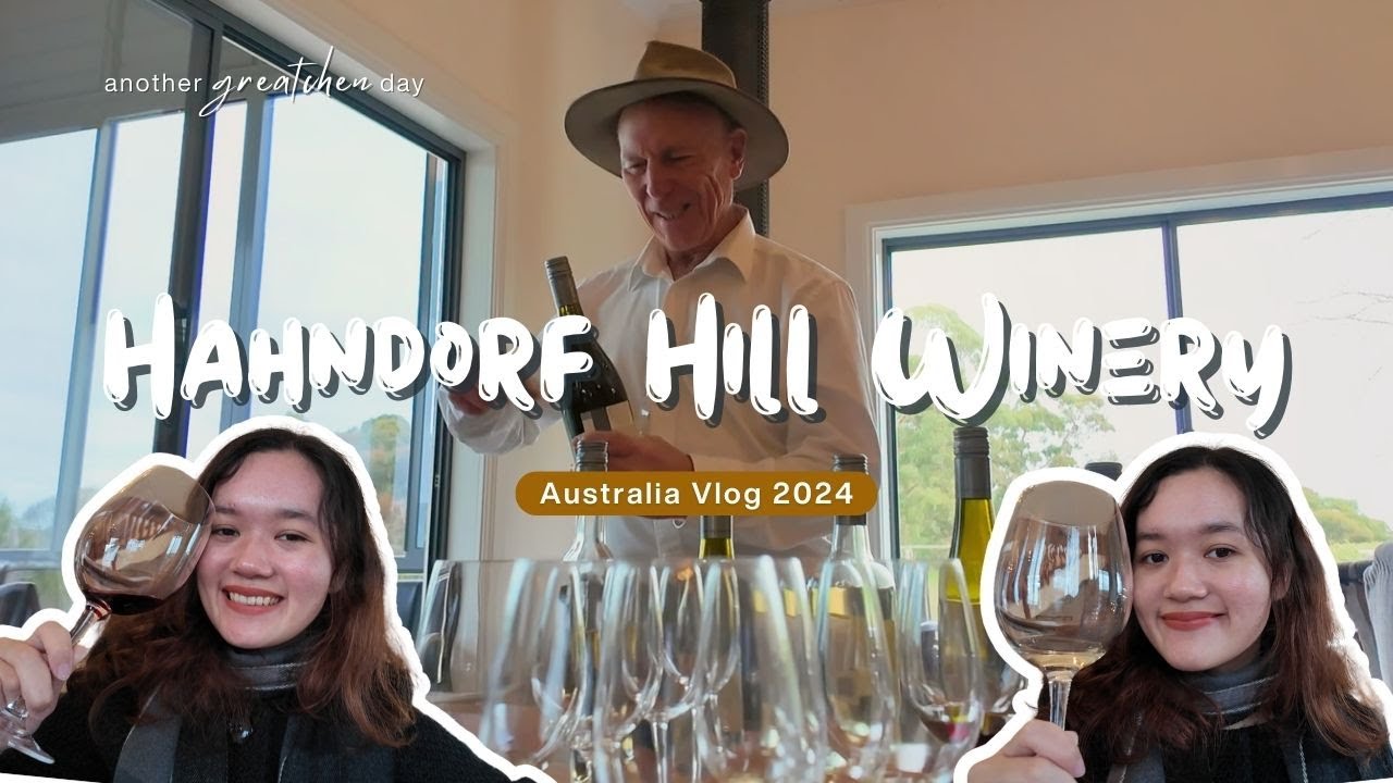 Hahndorf Hill Winery Vlog 2024 | Meet The Owner, Wine Tour and Tasting ...