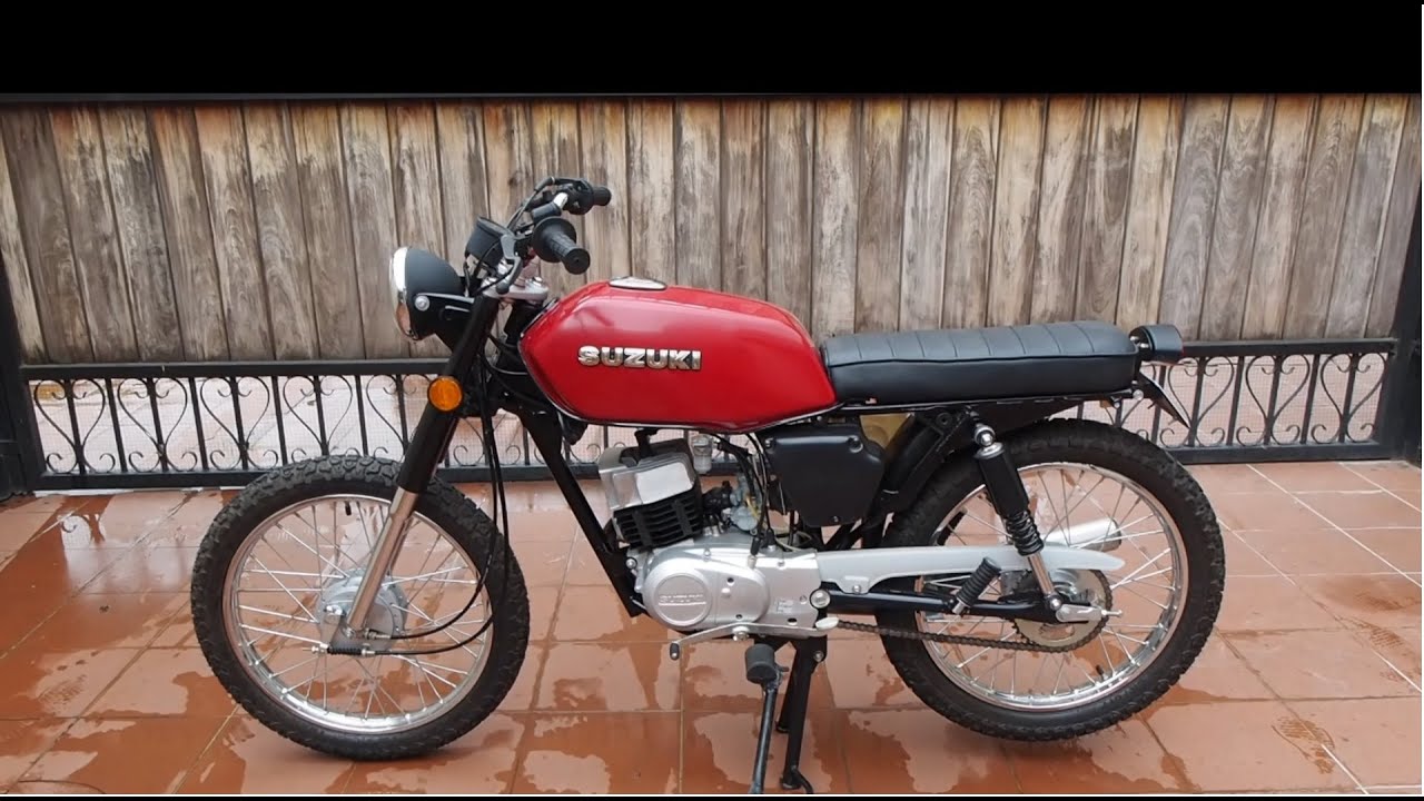 Suzuki Ax100 Modificada - YouTube