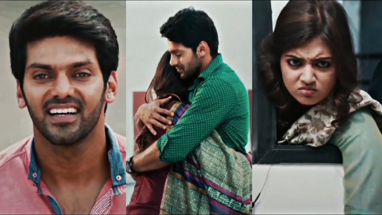 🥀Lovely x Pirai thedum iravilae | Raja Rani | Arya | Efx whatsapp ...