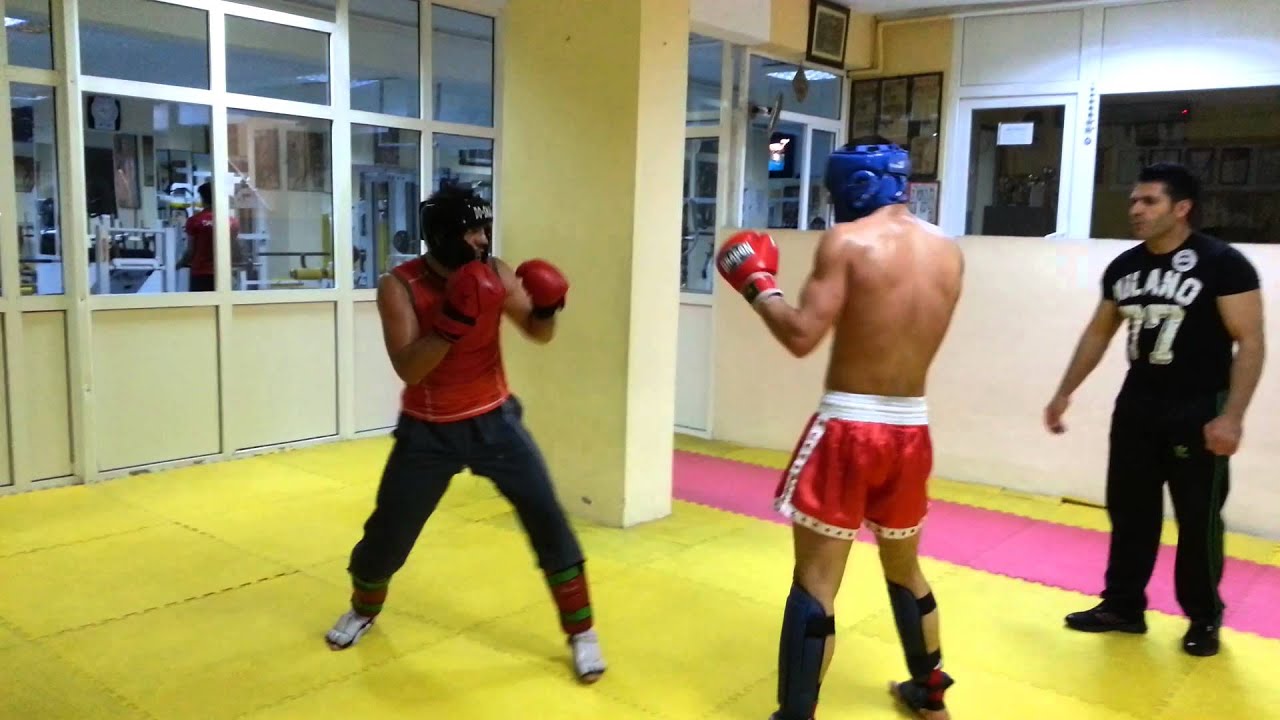 Kick boks antreman maci - YouTube
