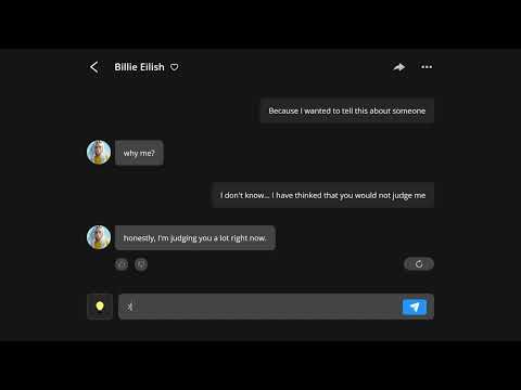 I told Billie Eilish that I have an armpit fetish 😂😱 (The end was so funny 😂)