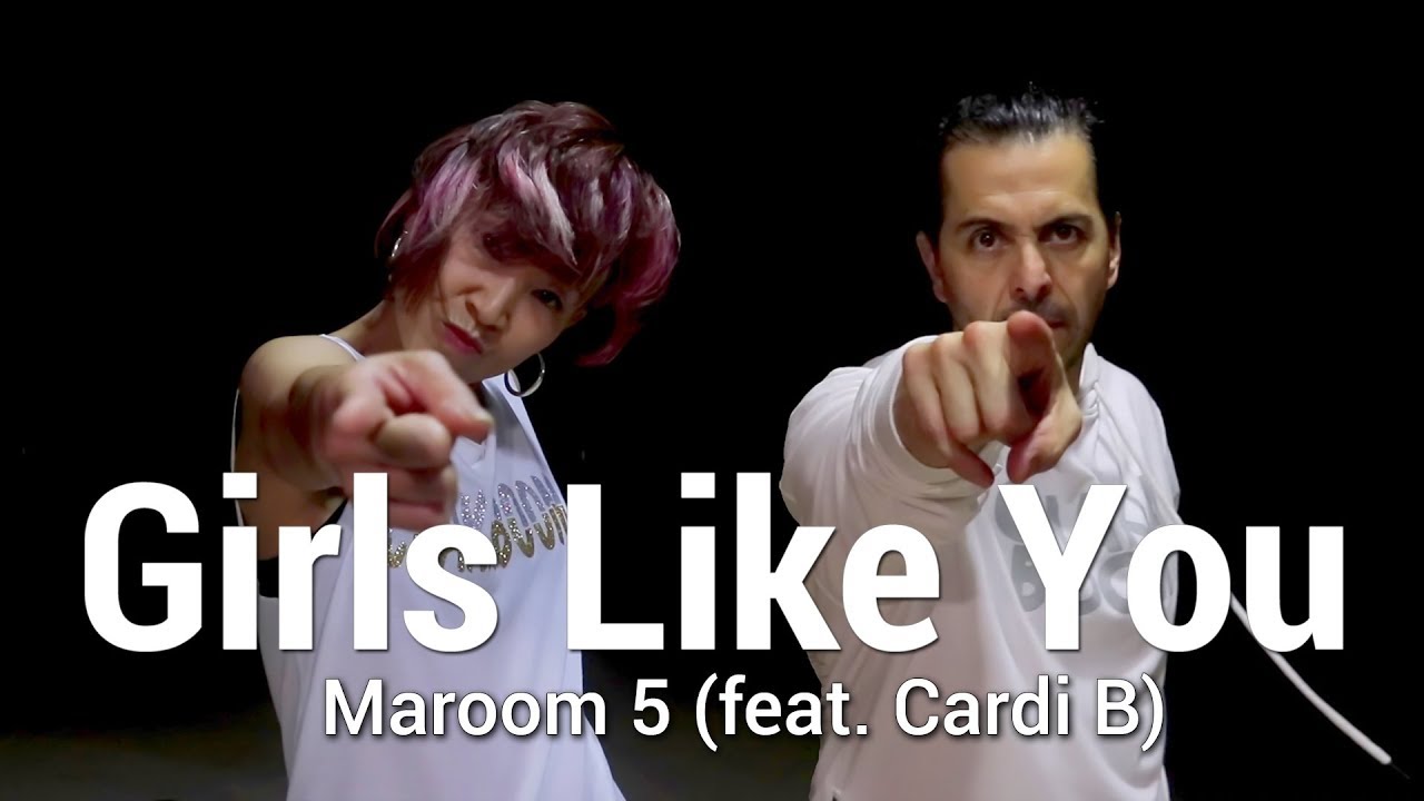 MAROON 5 - "Girls Like You" ft Cardi B Dance | chakaboom Fitness l ...