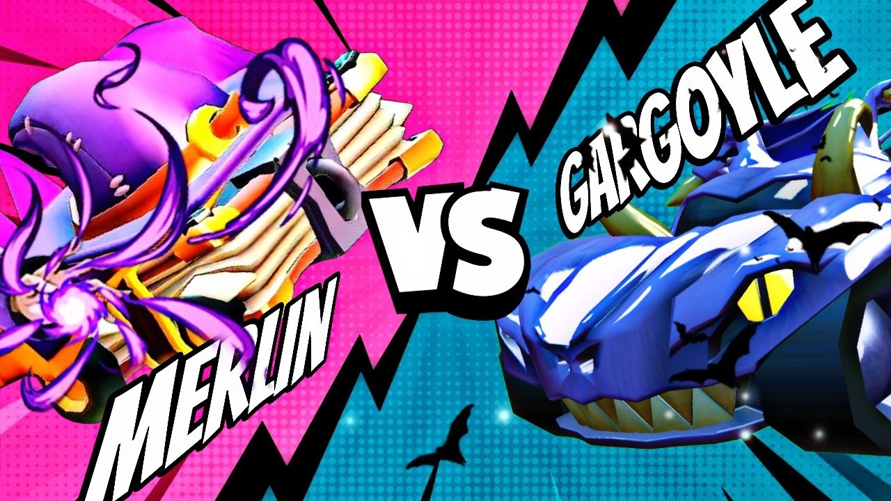 Merlin Vs Gargoyle | Crash of Cars - YouTube