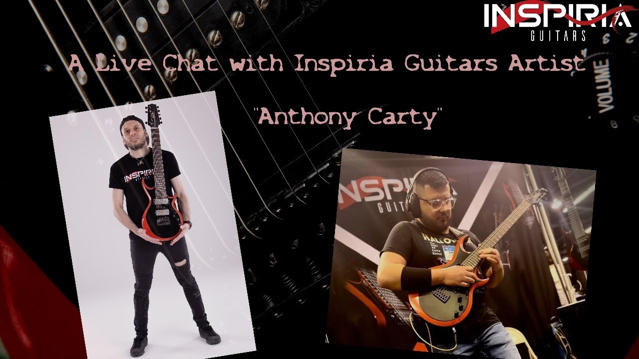 Inspiria Guitars - Live Stream #1 - A Chat with Anthony Carty - YouTube