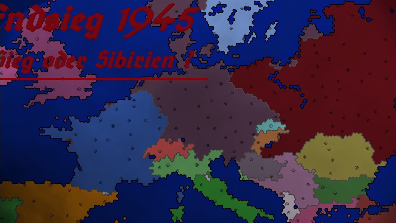 Endsieg 1945 | Wotiyoy | ( Just a Map ) - YouTube