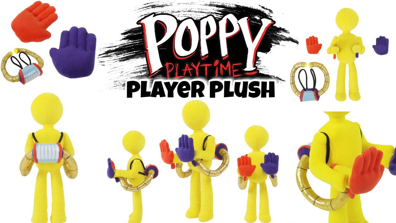 Offical Poppy Playtime Player Plushie! - YouTube
