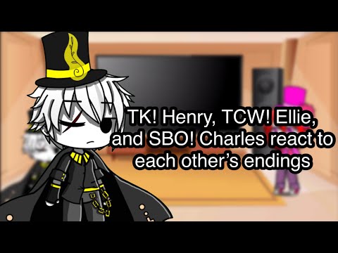 Henry Stickmin: TK! Henry, TCW! Ellie, and SBO! Charles react to each other’s endings. Gacha Club